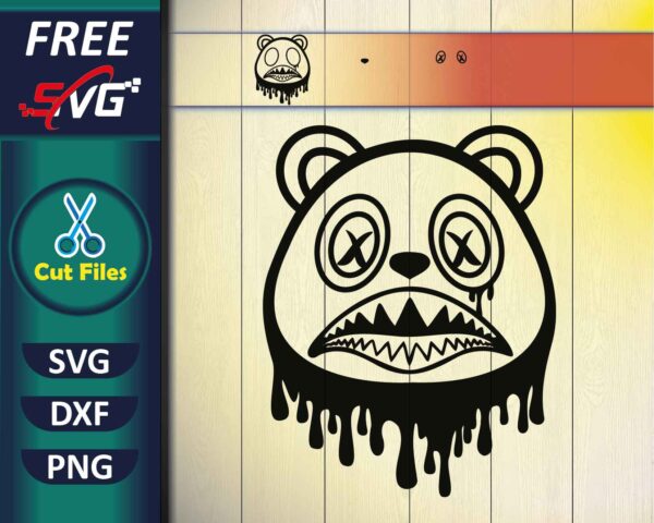Baws Bear SVG Free Download | svg4k.com