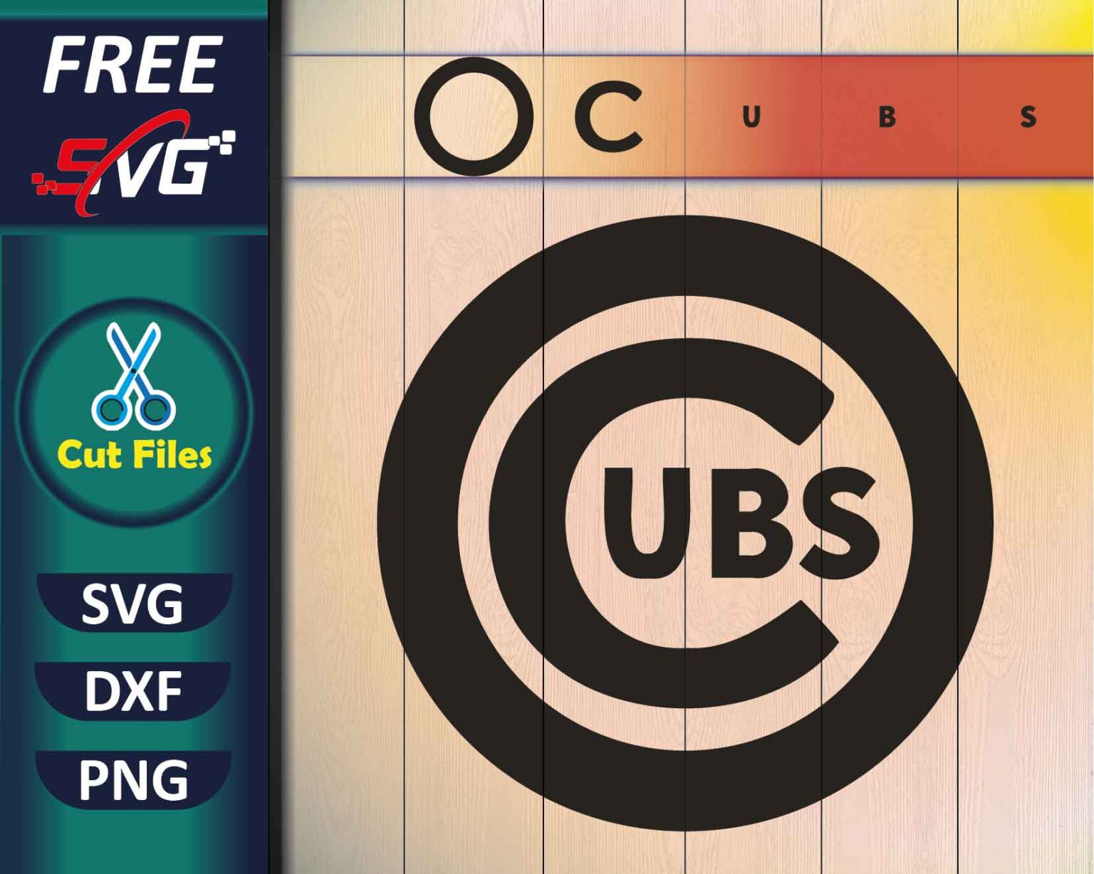 Chicago Cubs Logo SVG | svg4k.com