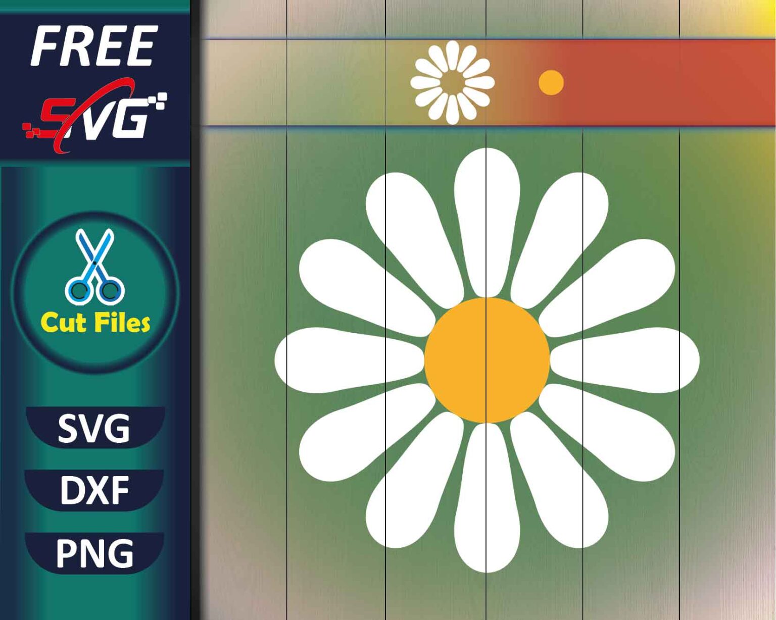 Daisy Flower Free SVG | Free Cricut Designs