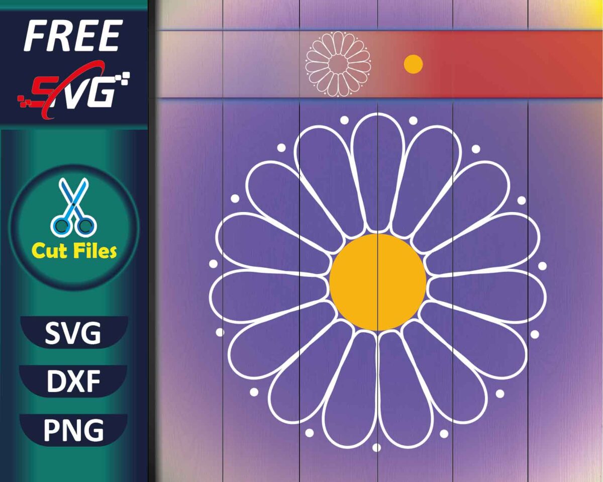 Daisy Flower SVG Free - Free SVG Files