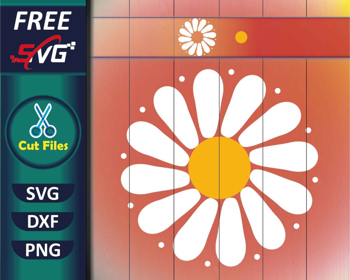 Free daisy SVG cut file - Free SVG Files