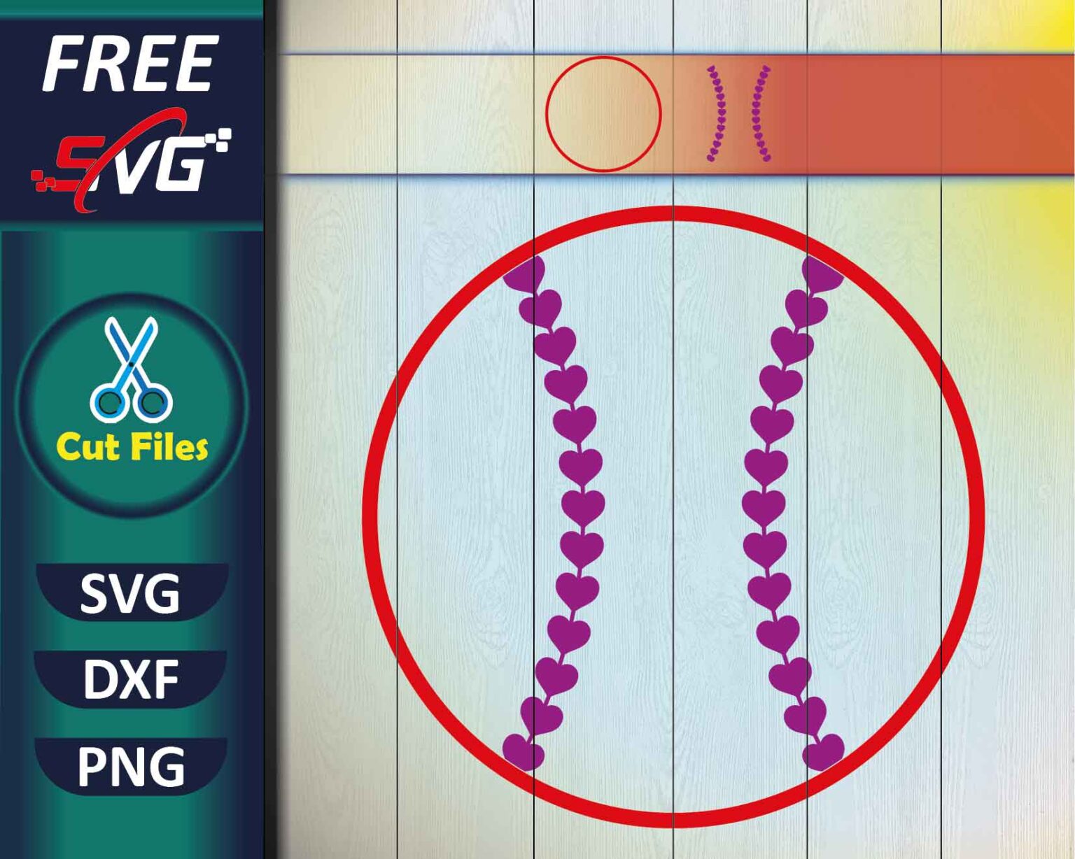 baseball laces SVG Free | baseball stitches SVG