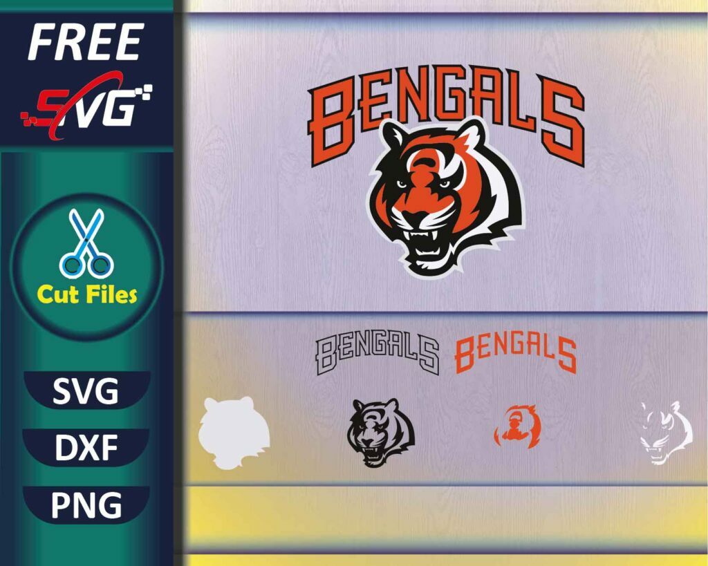 Cincinnati Bengals Logo SVG Free - Free SVG Files