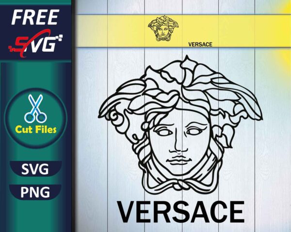 Versace Logo SVG Free Download