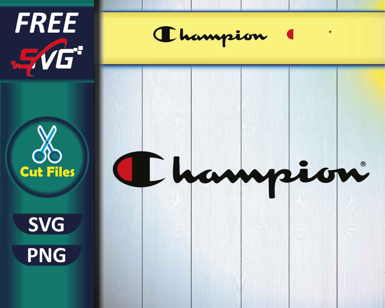 Champion SVG Free Download