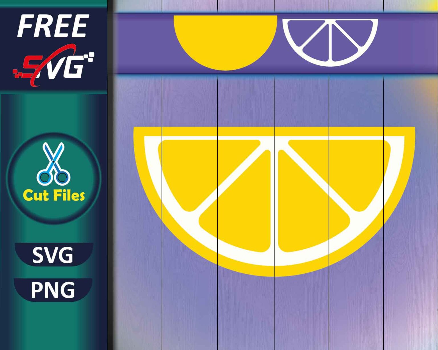 Lemon Slice SVG Free Download