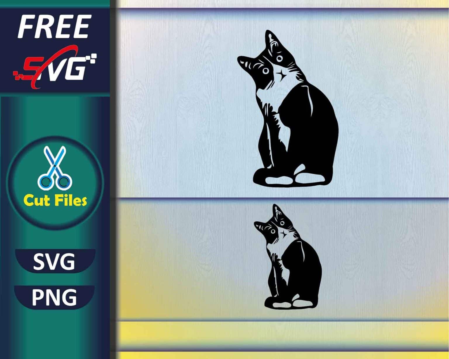 Funny Cat SVG Free files for Cricut