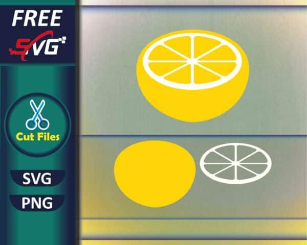 Lemon SVG for Cricut Free Download