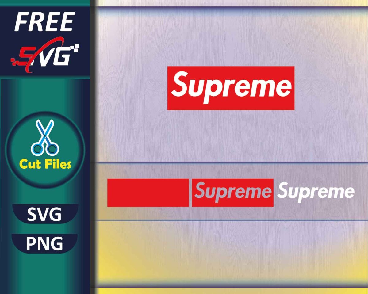 Supreme Logo SVG Free Download - Free SVG Files