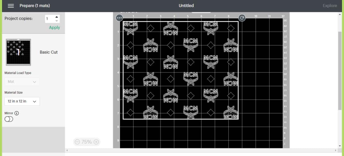 MCM pattern SVG Free Download