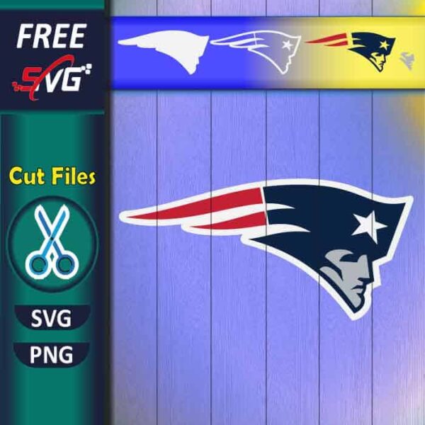 New England Patriots SVG Free for Cricut