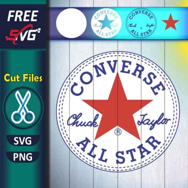 Converse all-star logo SVG Free | chuck Taylor SVG