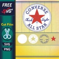 Converse all-star logo SVG Free | chuck Taylor SVG