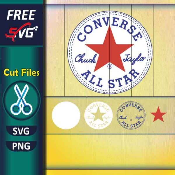 Converse all-star logo SVG Free | chuck Taylor SVG