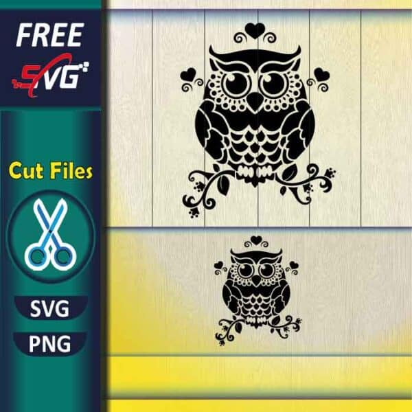 cute owl SVG free | SVG Cut files for Cricut and Silhouette