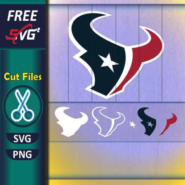 Houston Texans logo SVG free for Cricut