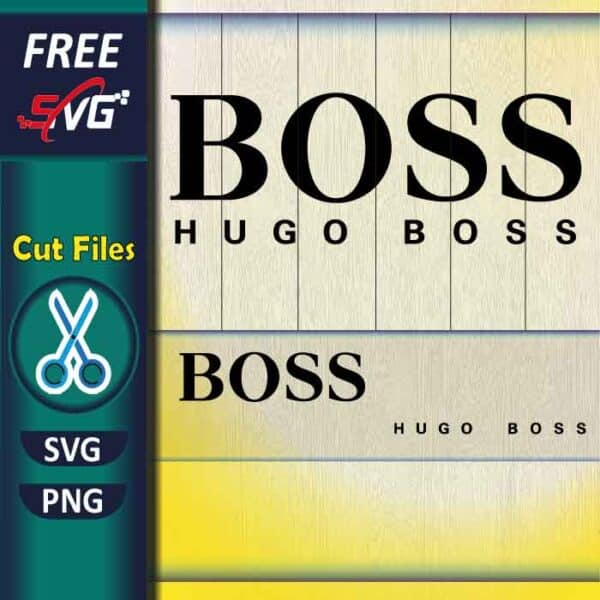 Hugo Boss logo SVG free