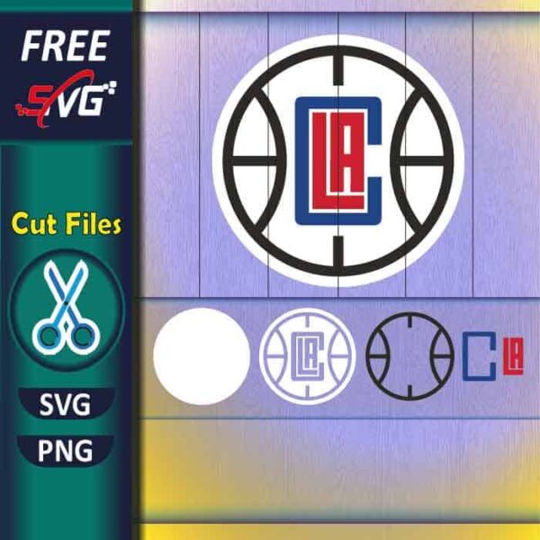 Los Angeles Clippers logo SVG Free, la clippers logo