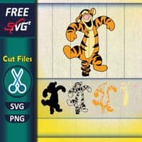 Tigger SVG Free, Tigger Winnie the pooh SVG Free