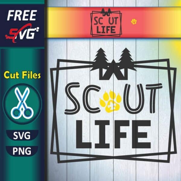 cub scout SVG Free, Scout life Shirt Free SVG for Cricut - Free SVG Files