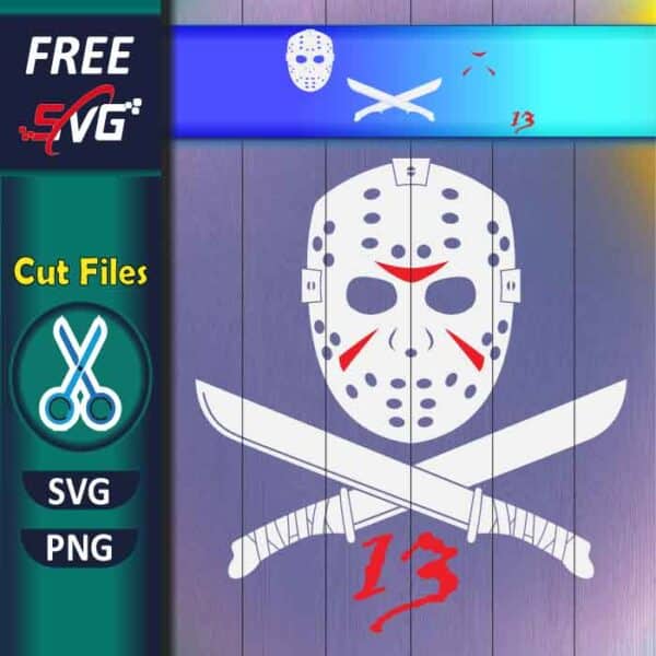 Jason Voorhees SVG free, Jason SVG free