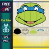 Ninja turtle SVG free, ninja turtle shirt svg, Ninja turtle face SVG Free