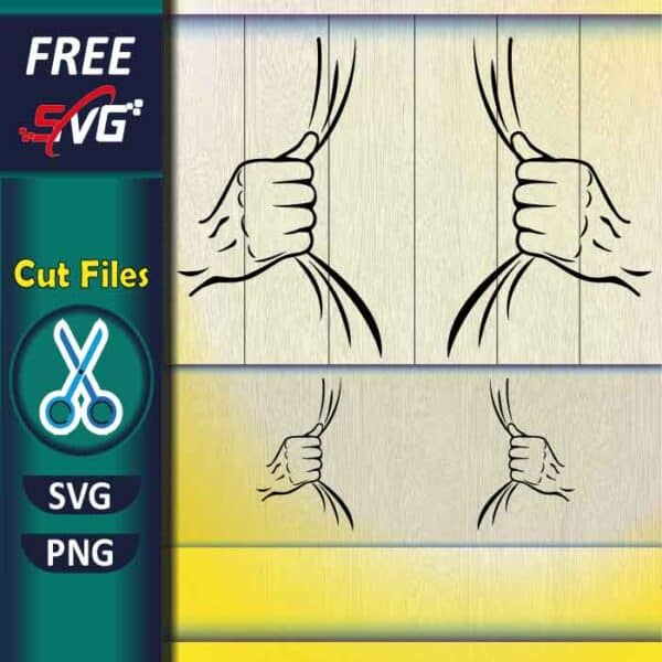 Torn shirt SVG free, ripped shirt SVG free, open shirt SVG