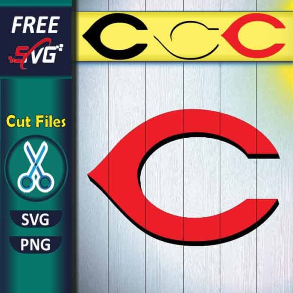 Cincinnati Reds Cap Logo, Cincinnati reds c logo | Free SVG Files