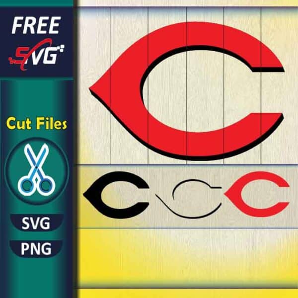 Cincinnati Reds Cap Logo, Cincinnati reds c logo | Free SVG Files