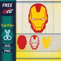 Iron Man face SVG free, iron man helmet SVG | Free SVG FIles