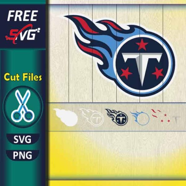 Tennessee Titans logo SVG free | Free SVG Files