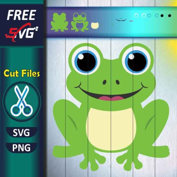 Frog SVG free, Cute Frog SVG Cut Files | Free SVG Files