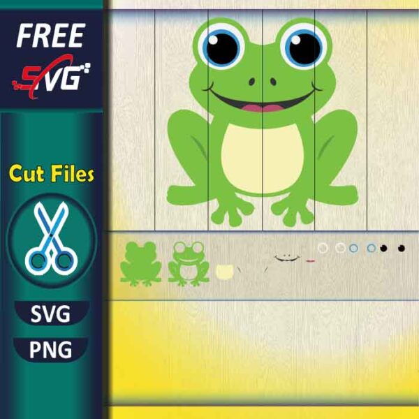 Frog SVG free, Cute Frog SVG Cut Files | Free SVG Files