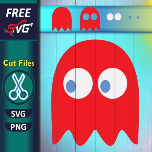 Pacman vulnerable ghost SVG free