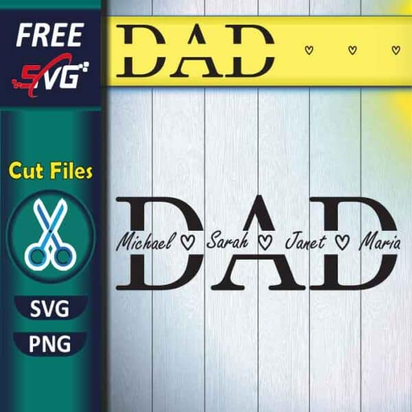 Dad SVG free, Father's Day shirt SVG | Free SVG Files