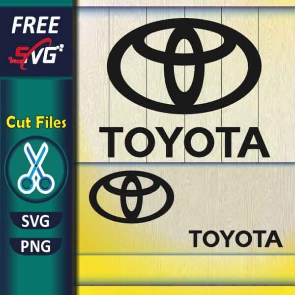 Toyota logo SVG free