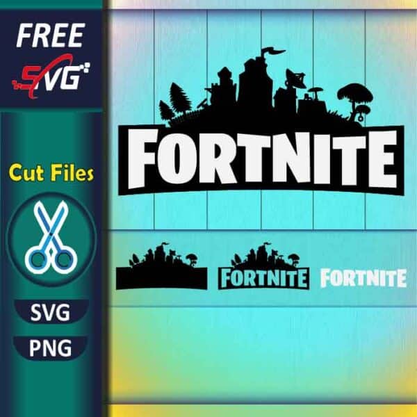 Fortnight SVG free for Cricut, Fortnite silhouette SVG