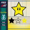 Mario Star SVG free, Super Mario characters SVG