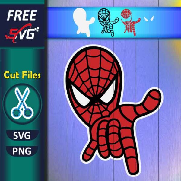 Cricut Spiderman SVG free | Spiderman SVG Layered Free Download