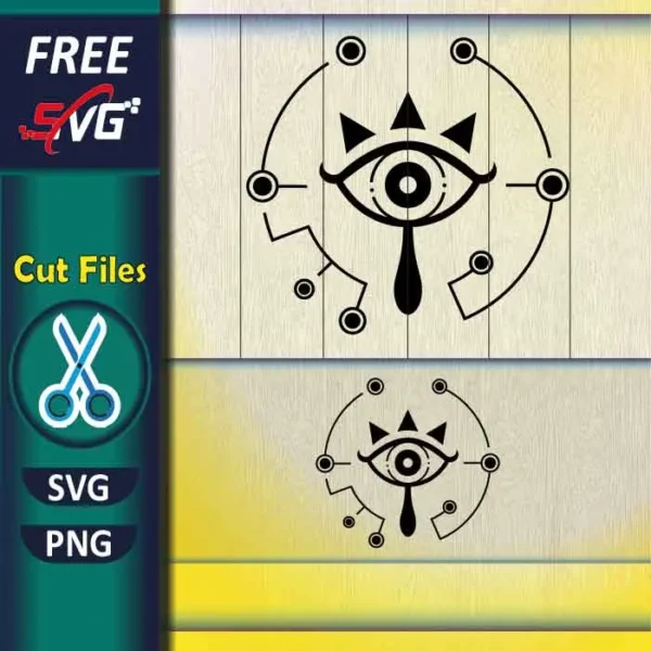 Sheikah Symbol SVG free - The Legend of Zelda SVG