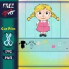 Free Margo Despicable Me SVG PNG for Kids Crafts & Party - Margo SVG ...
